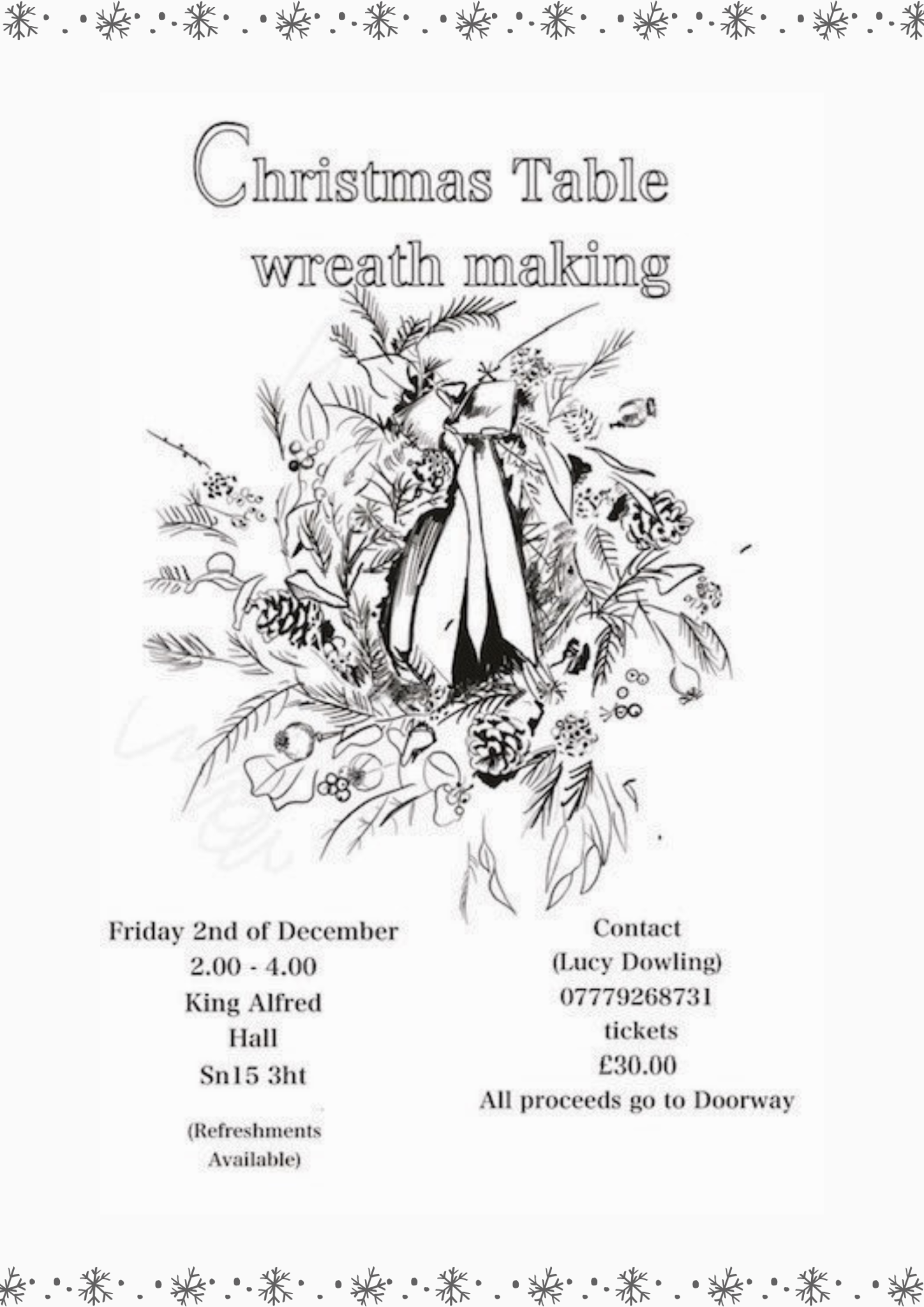 Wreath Making Event - One Chippenham