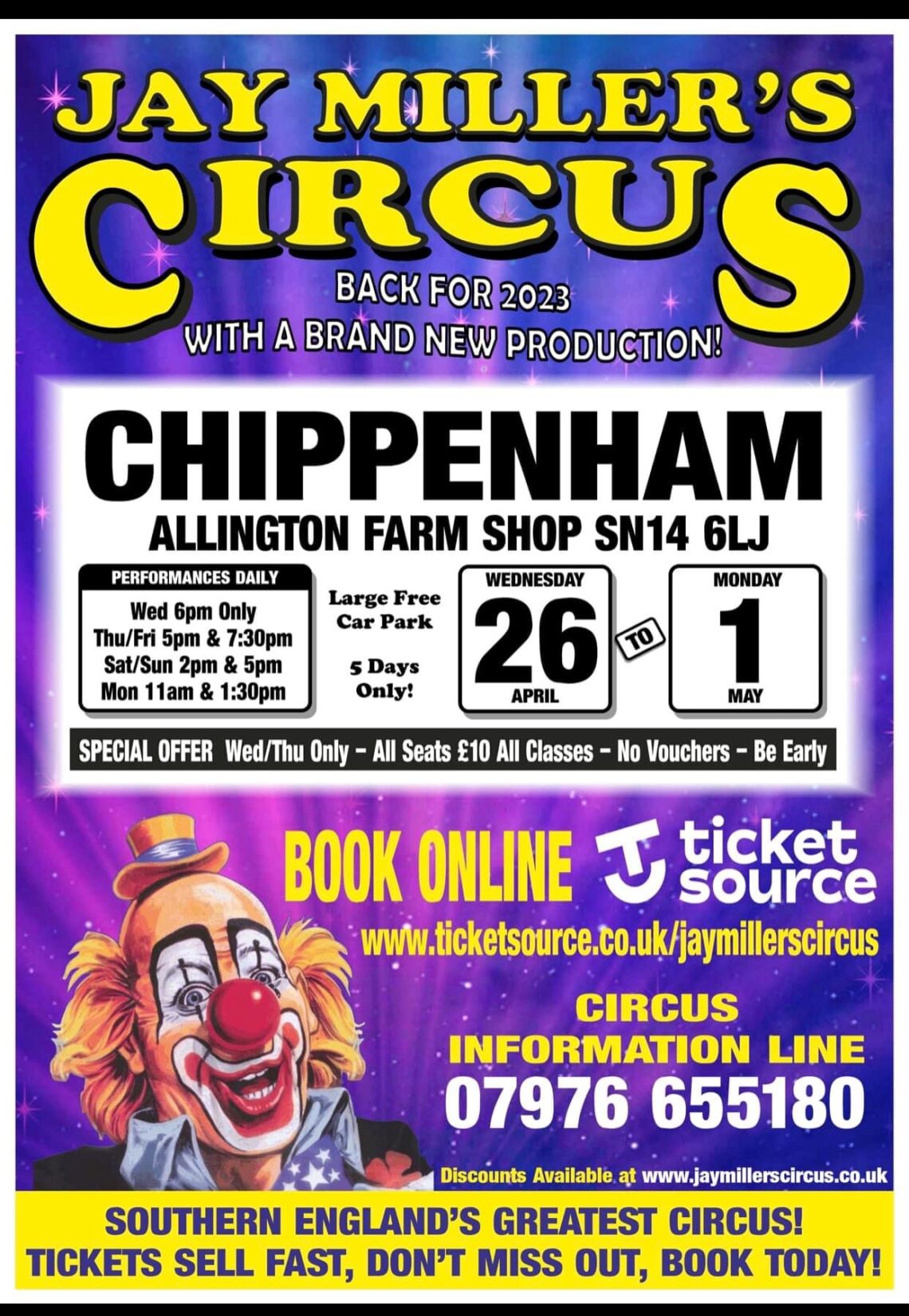 Jay Miller’s Circus - One Chippenham
